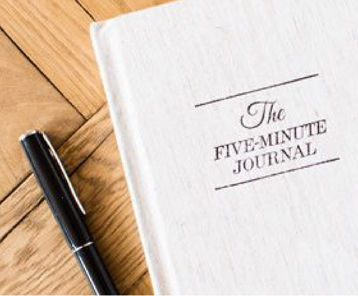 The Five Minute Journal ~ Practicing Gratitude Every Day - Karena Kilcoyne